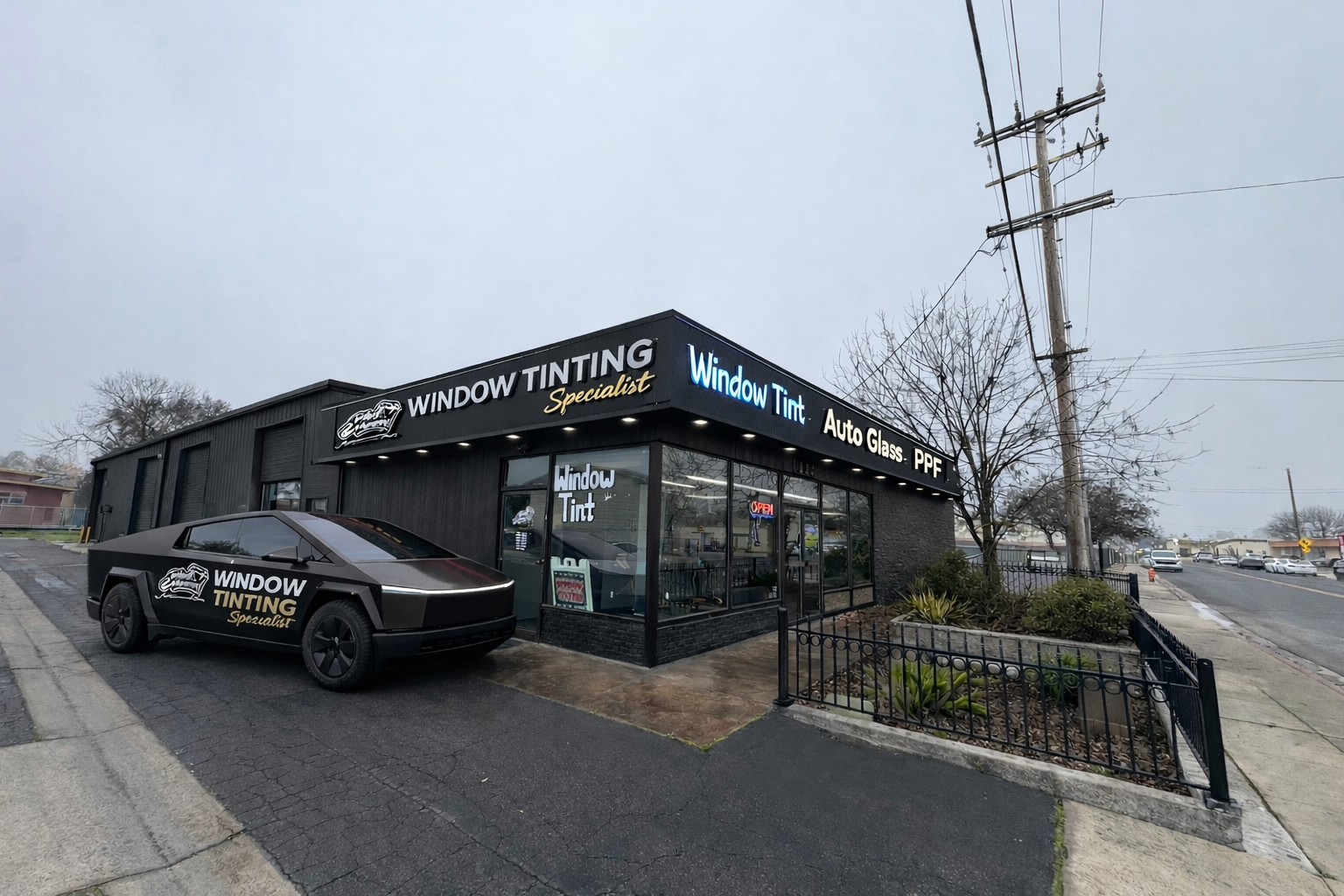 black diamond window tint